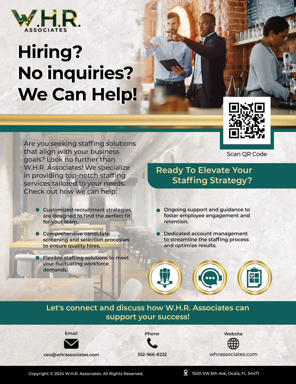 Brochures & Sell Sheets - WHR Associates